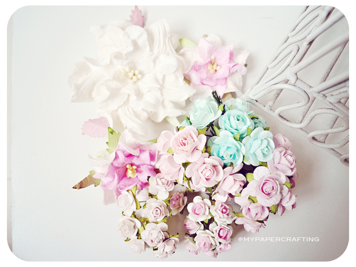 Mixed Mulberry Paper Flower / Pack on Luulla